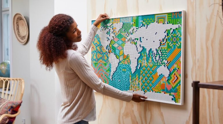 LEGO Art 31203 World Map officially revealed