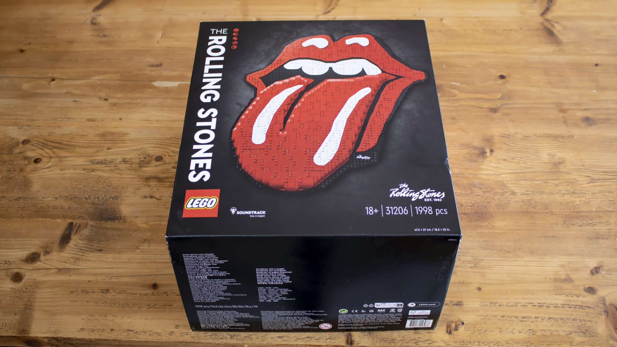 LEGO Art 31206 The Rolling Stones review – true musical art