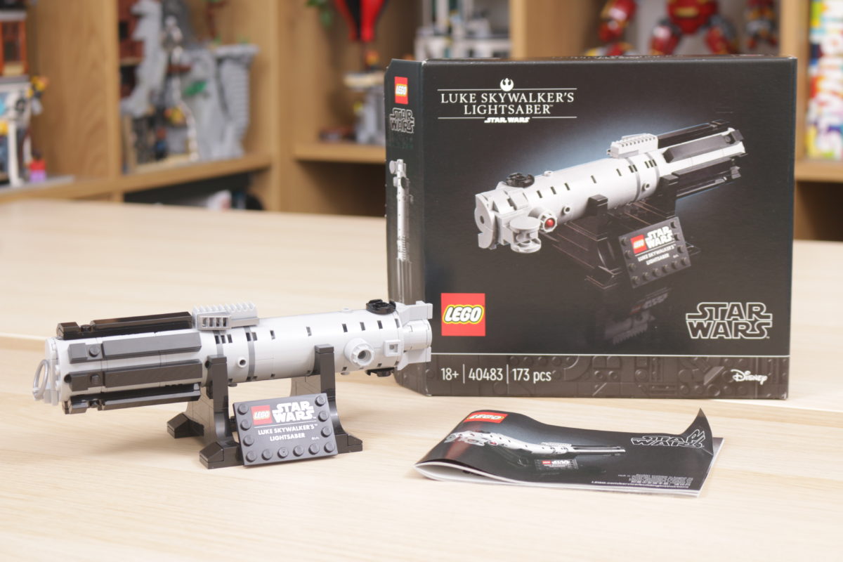 LEGO Star Wars 40483 Luke Skywalker’s Lightsaber review