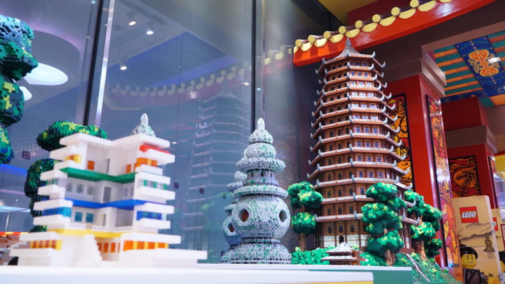Touring the LEGO Group's flagship stores around the world