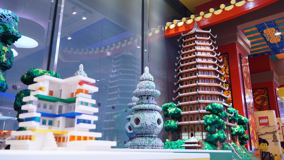 Touring the LEGO Group's flagship stores around the world