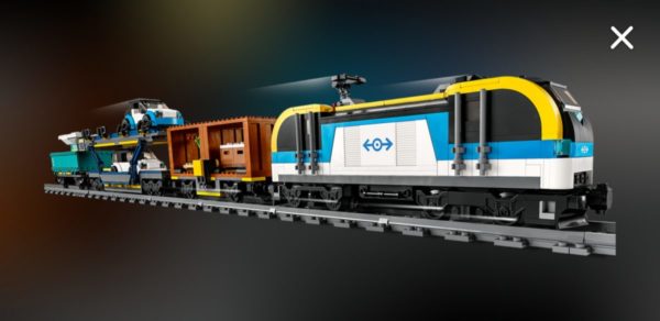 LEGO 60336 Freight Train images on Building Instructions app