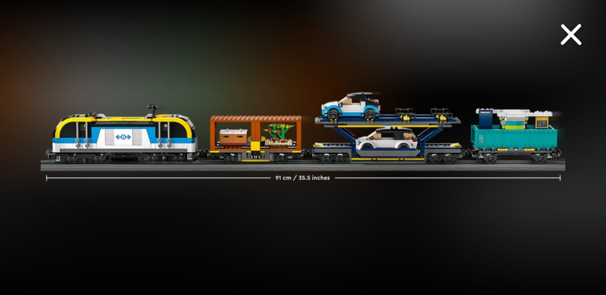 LEGO 60336 Freight Train images on Building Instructions app