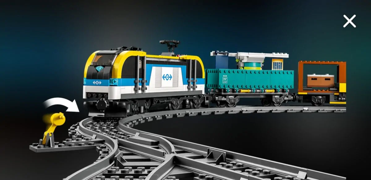LEGO 60336 Freight Train images on Building Instructions app