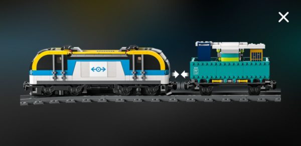 LEGO 60336 Freight Train images on Building Instructions app