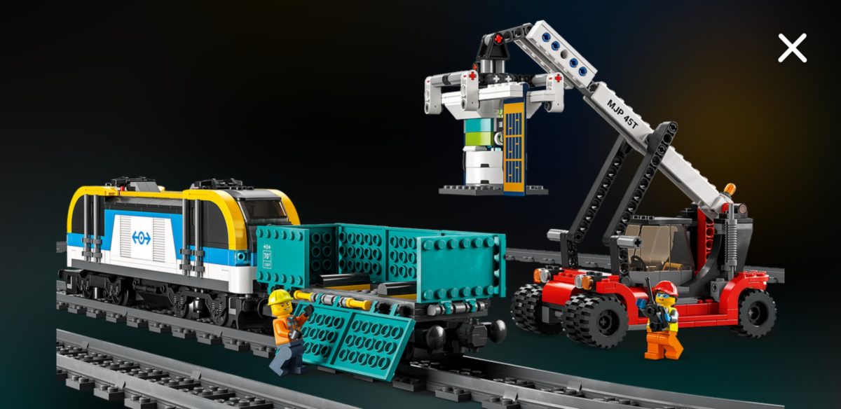 LEGO 60336 Freight Train images on Building Instructions app
