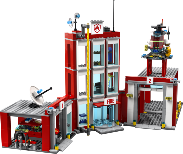 Two brand new resized LEGO CITY Fire Station sets revealed