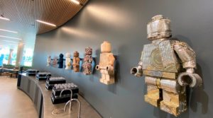 Plastic waste from LEGO production recycled into Campus furniture
