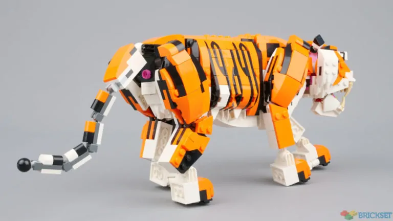 LEGO responds to queries over 2022 set 31129 Majestic Tiger