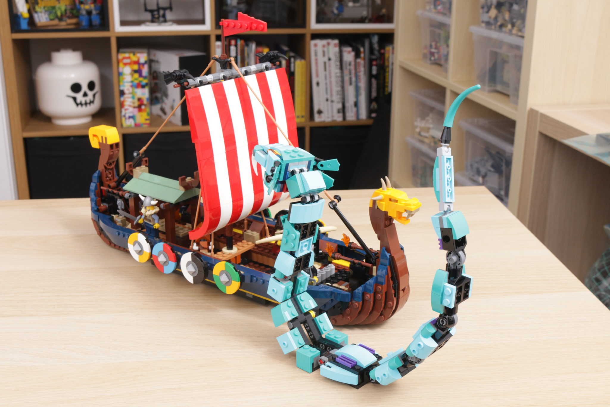 LEGO 31132 Viking Ship and the Midgard Serpent review