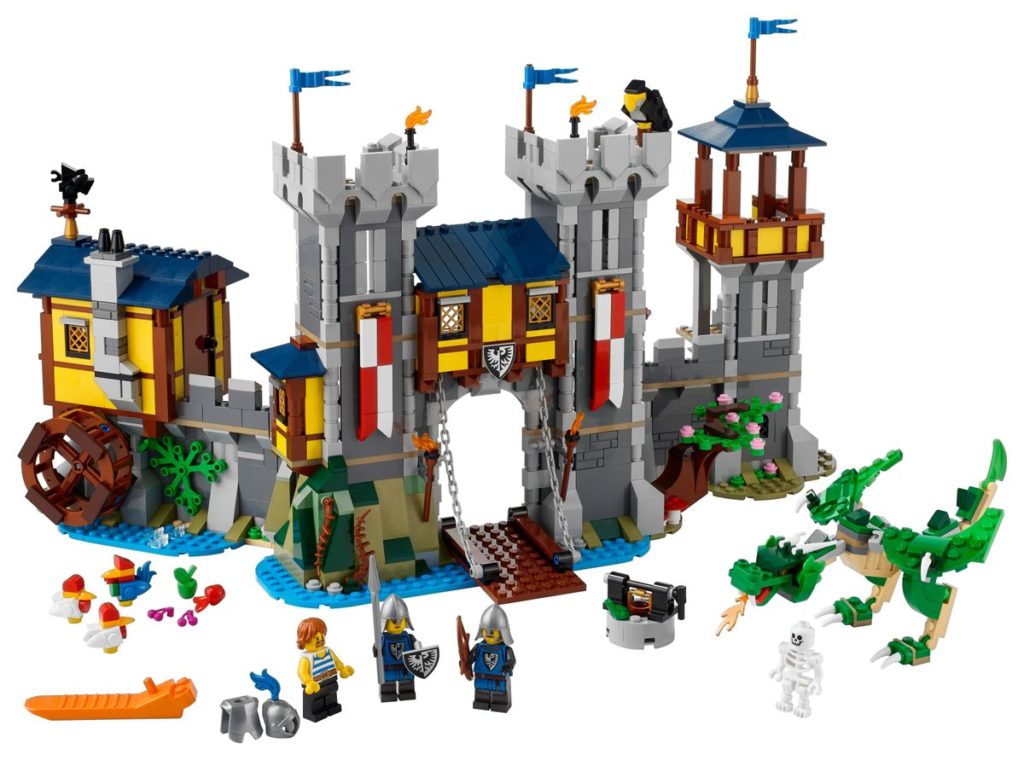 Castle fans rejoice, LEGO Creator 31120 Medieval Castle revealed