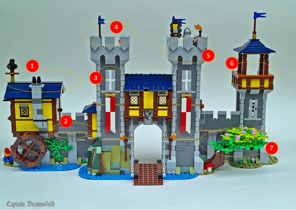 How to improve your LEGO Creator 31120 Medieval Castle