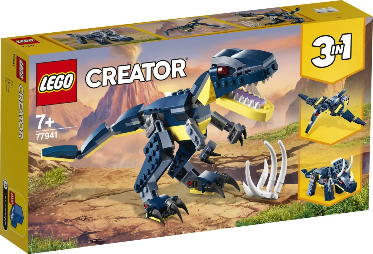 LEGO Creator Mighty Dinosaurs recolours officially revealed