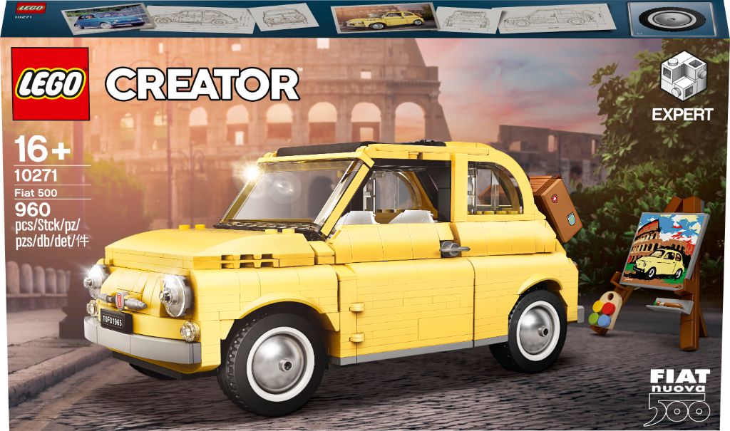 LEGO Creator Expert 10271 Fiat 500 officially announced