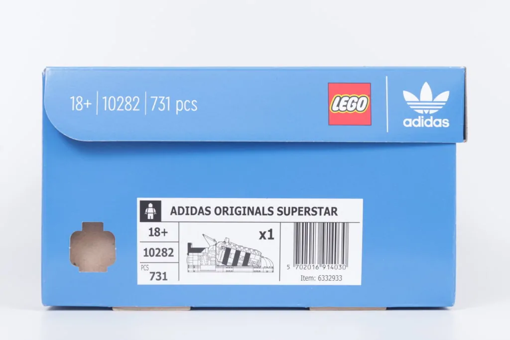 LEGO’s 10282 Adidas Originals Superstar comes in a shoebox, and it’s ...
