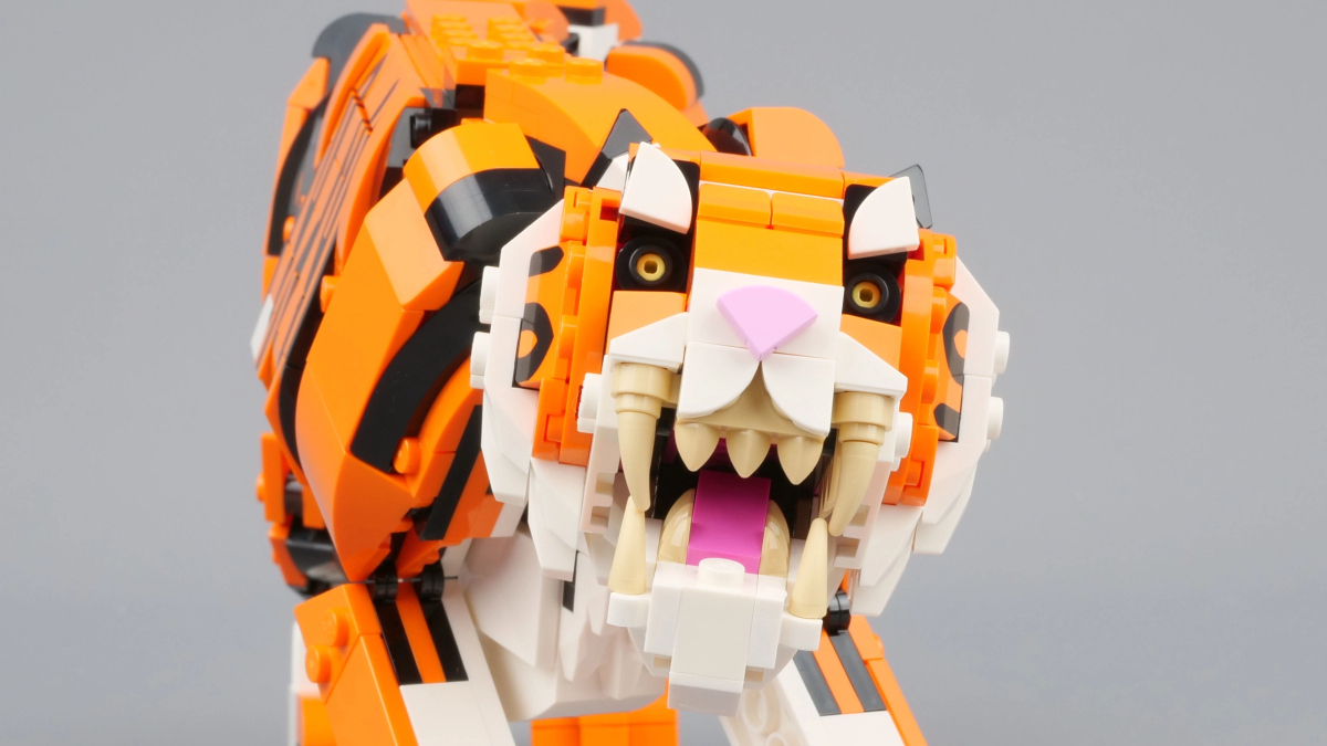 First look at LEGO Creator 31129 Majestic Tiger 2022 set
