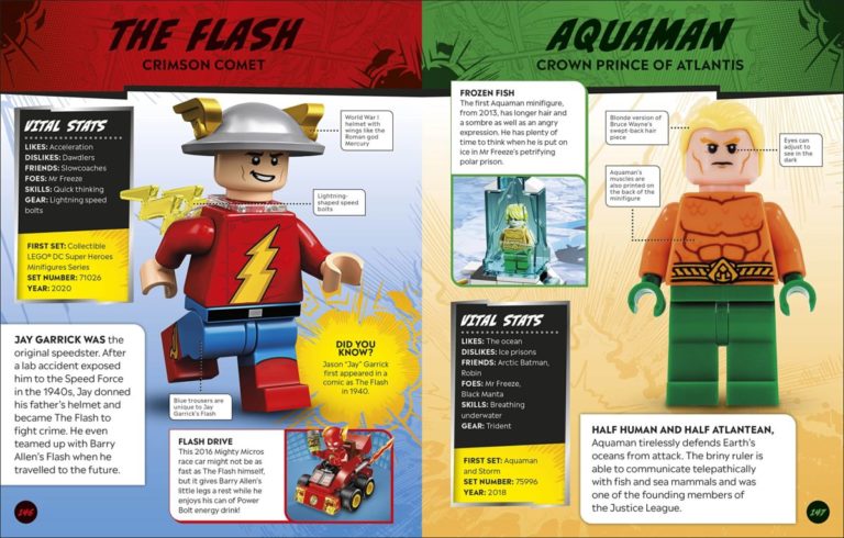 LEGO DC Character Encyclopedia New Edition first look