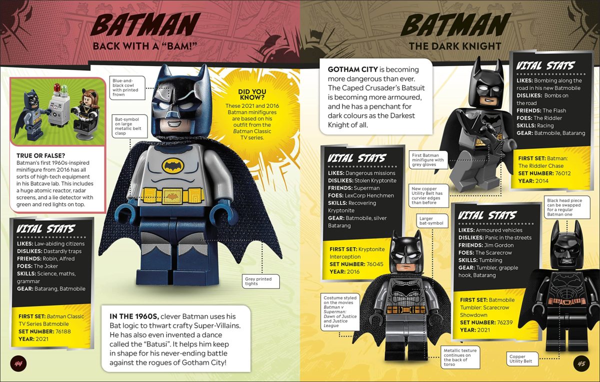 LEGO DC Character Encyclopedia New Edition first look