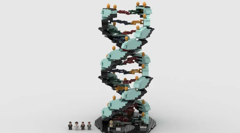 Student-made DNA structure passes into LEGO Ideas review