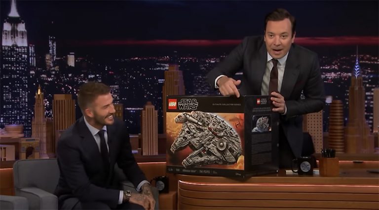 ‘I do love LEGO,’ says David Beckham