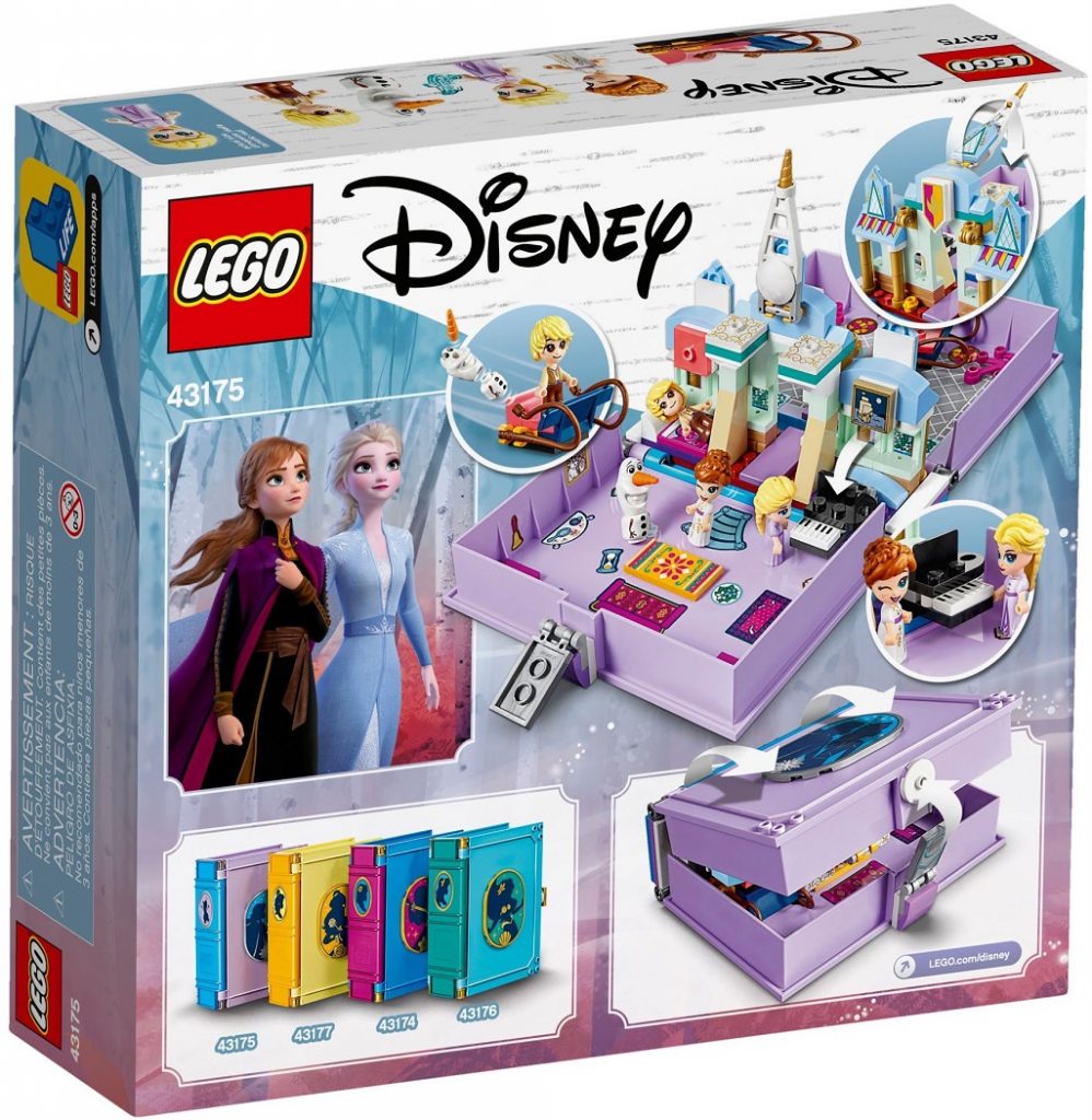 LEGO Disney 43175 Anna and Elsa's Storybook Adventures revealed