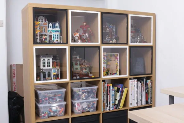 How to dust-proof your LEGO IKEA Kallax display unit
