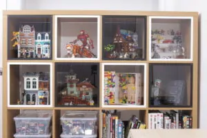 How to dust-proof your LEGO IKEA Kallax display unit