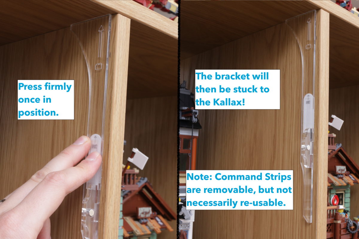 How to dust-proof your LEGO IKEA Kallax display unit