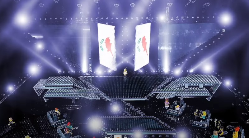 Relive the music with a LEGO Eurovision recreation