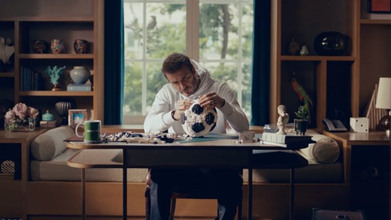 David Beckham is all of us when asked about our top LEGO sets