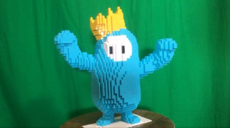 LEGO Fall Guy actually falls, disaster ensues