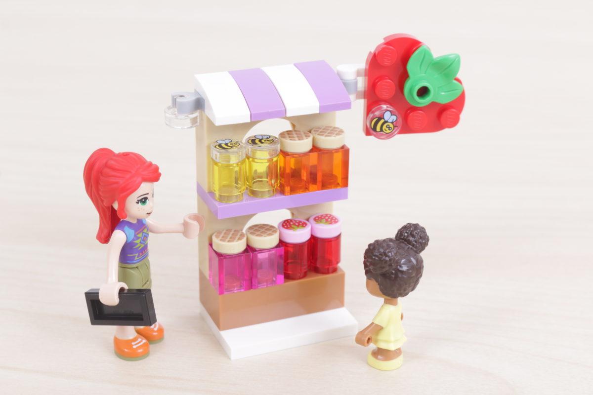 LEGO Friends 30416 Market Stall GWP review and gallery