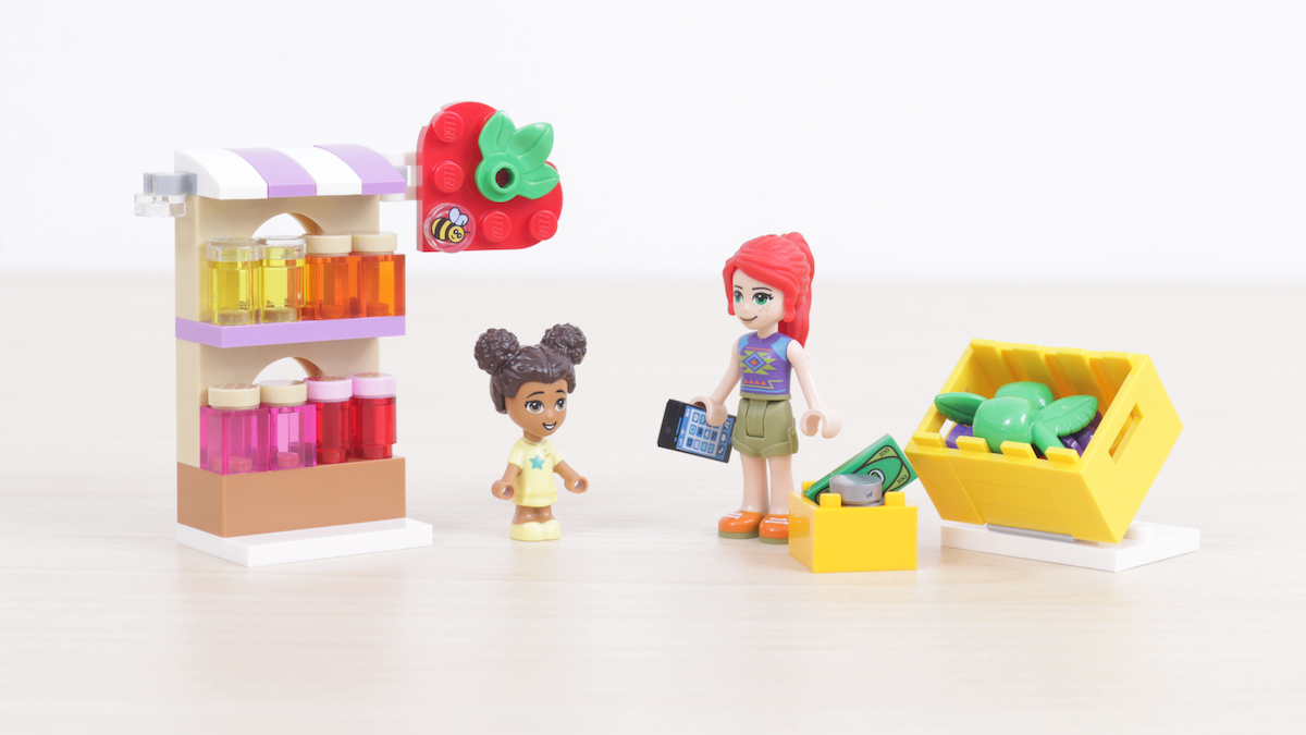 LEGO Friends 30416 Market Stall GWP review and gallery