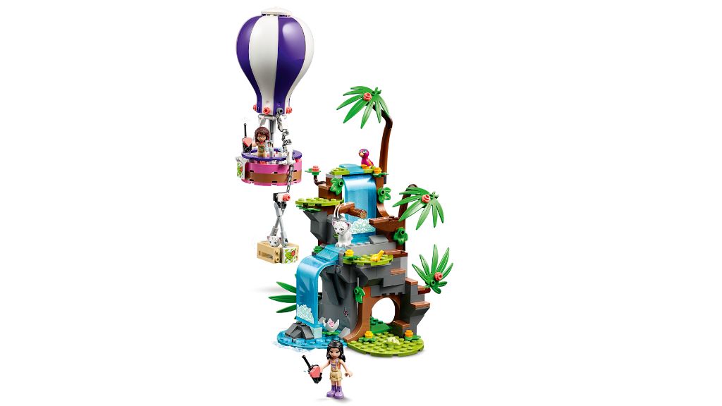 LEGO Friends 41423 Tiger Hot Air Balloon Rescue revealed