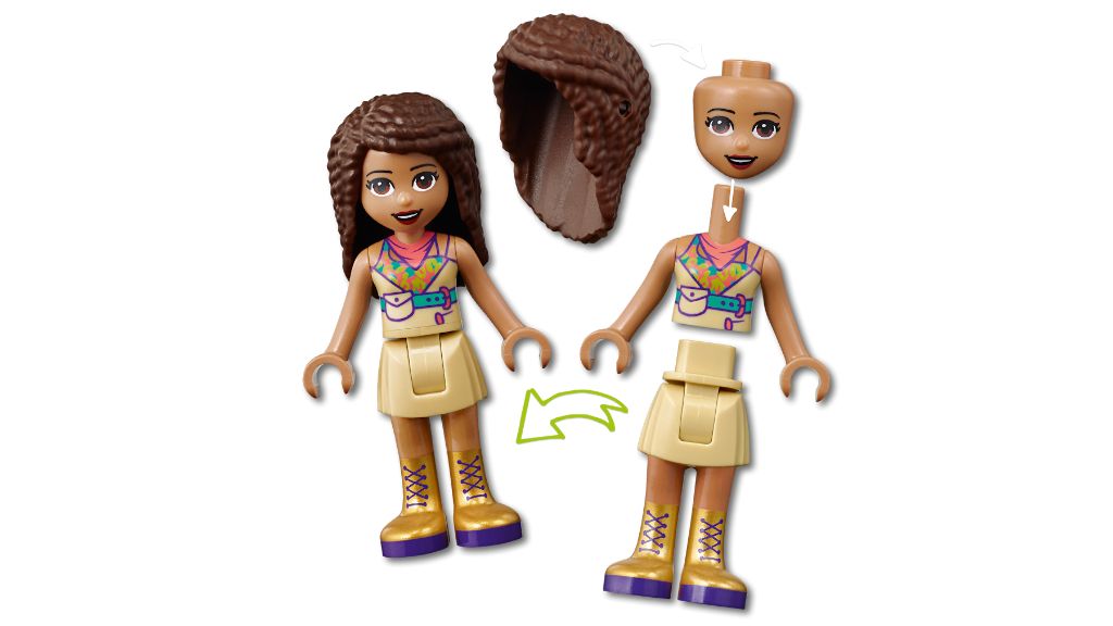 LEGO Friends 41423 Tiger Hot Air Balloon Rescue revealed