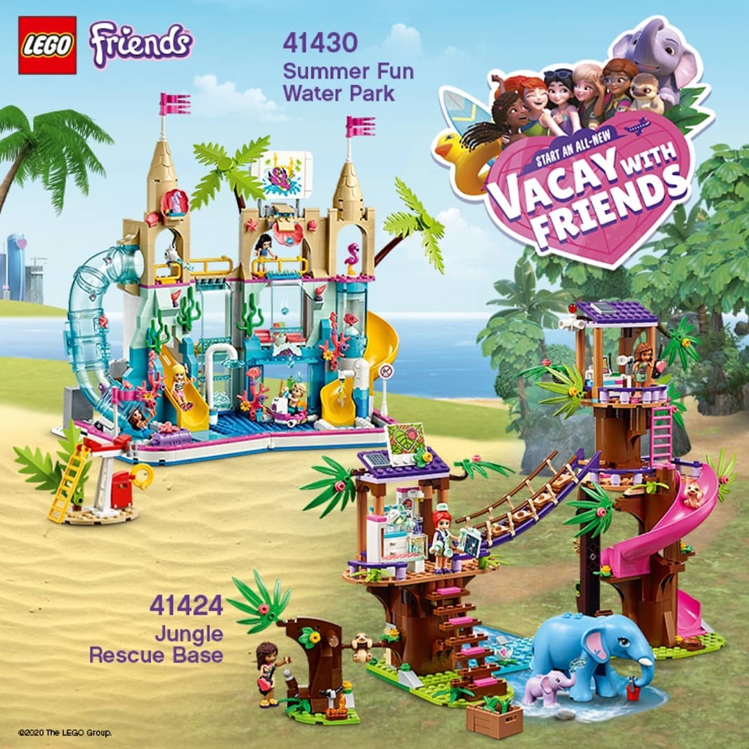 LEGO Friends 41430 Summer Fun Water Park revealed