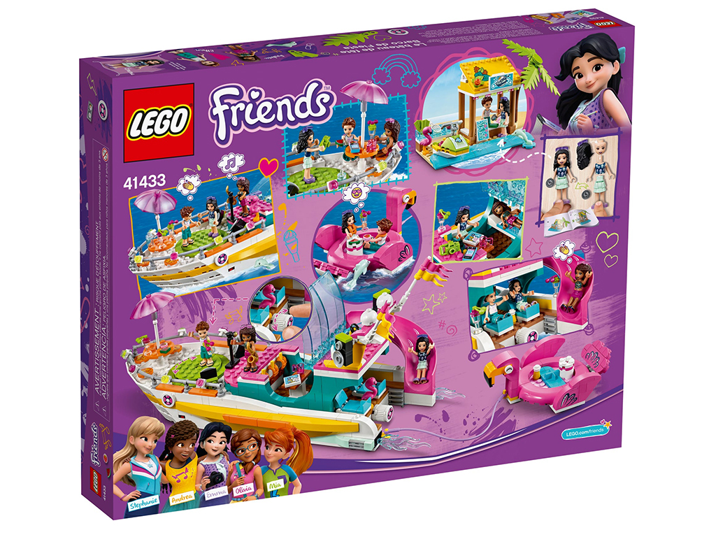 LEGO Friends 41433 Party Boat unveiled
