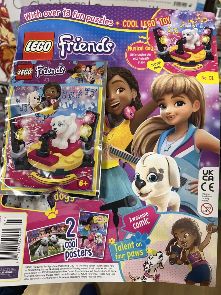 Official LEGO Friends magazine relaunches in the UK