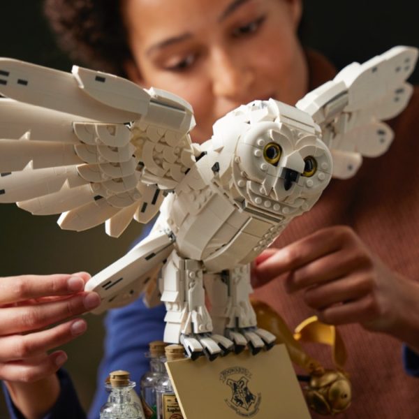 Combining the LEGO Harry Potter 20th anniversary Hogwarts sets