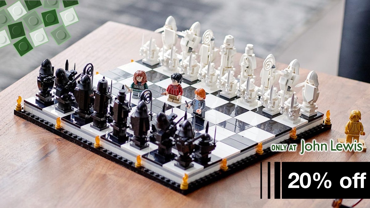 76392 Hogwarts Wizard's Chess back in stock with 20% off at John Lewis
