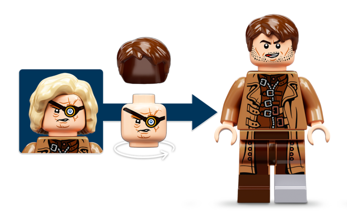 Spot the difference in the new LEGO Harry Potter minifigures