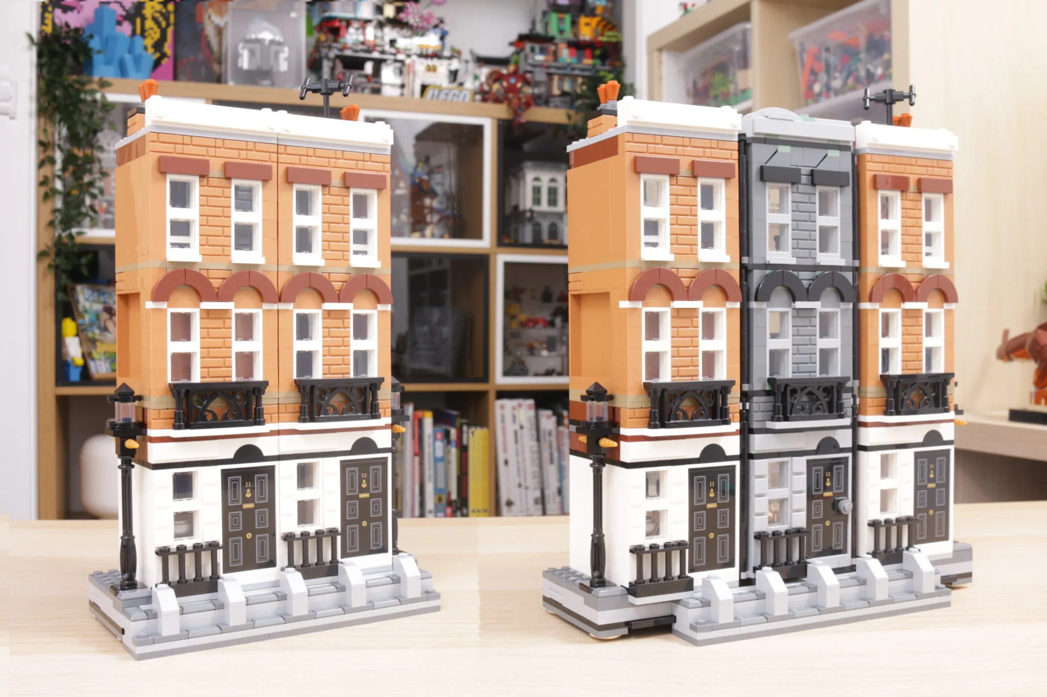 Zes huizen die het volgende modulaire gebouw van LEGO kunnen vormen