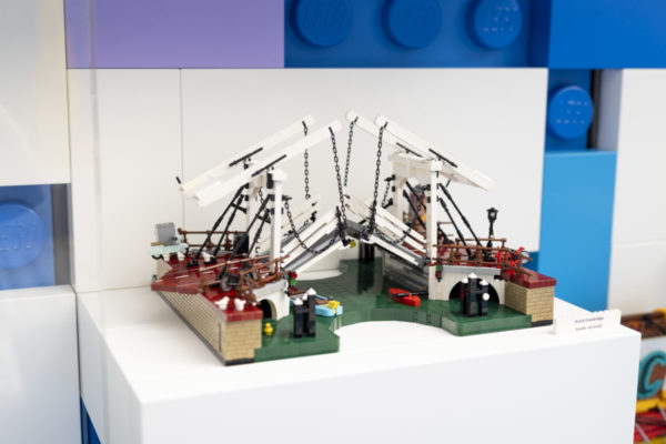 All fan-made LEGO Ideas models displayed in the LEGO House
