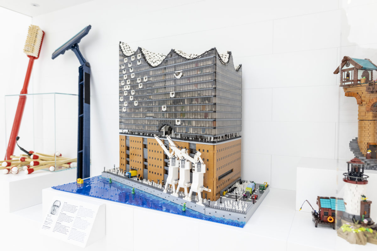 All the new builds within the LEGO House Masterpiece Gallery