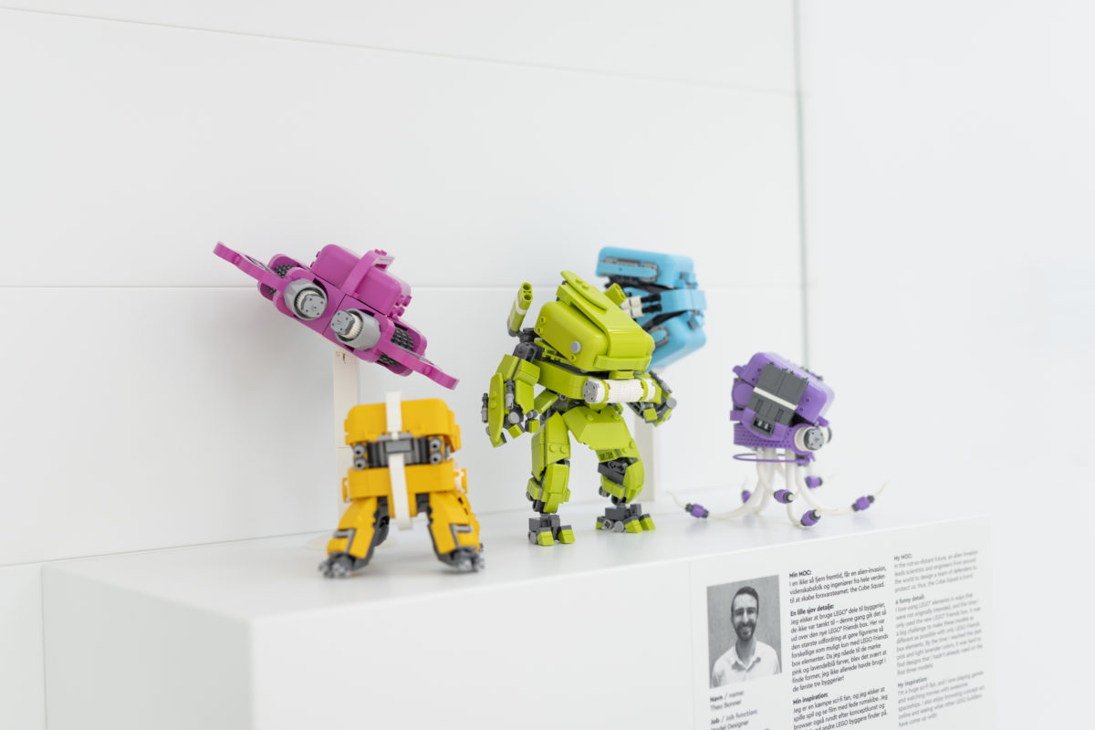 All the new builds within the LEGO House Masterpiece Gallery