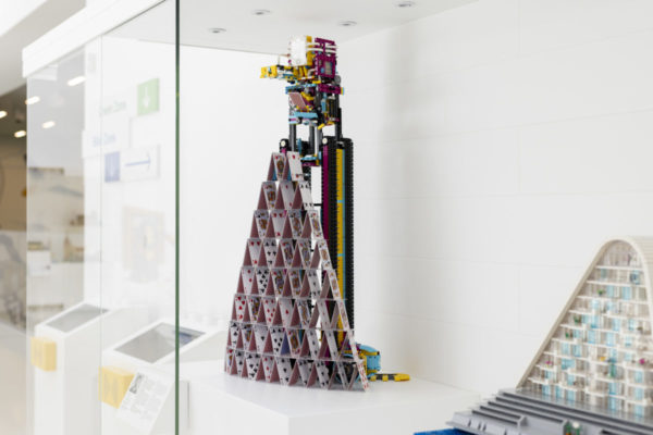 All the new builds within the LEGO House Masterpiece Gallery