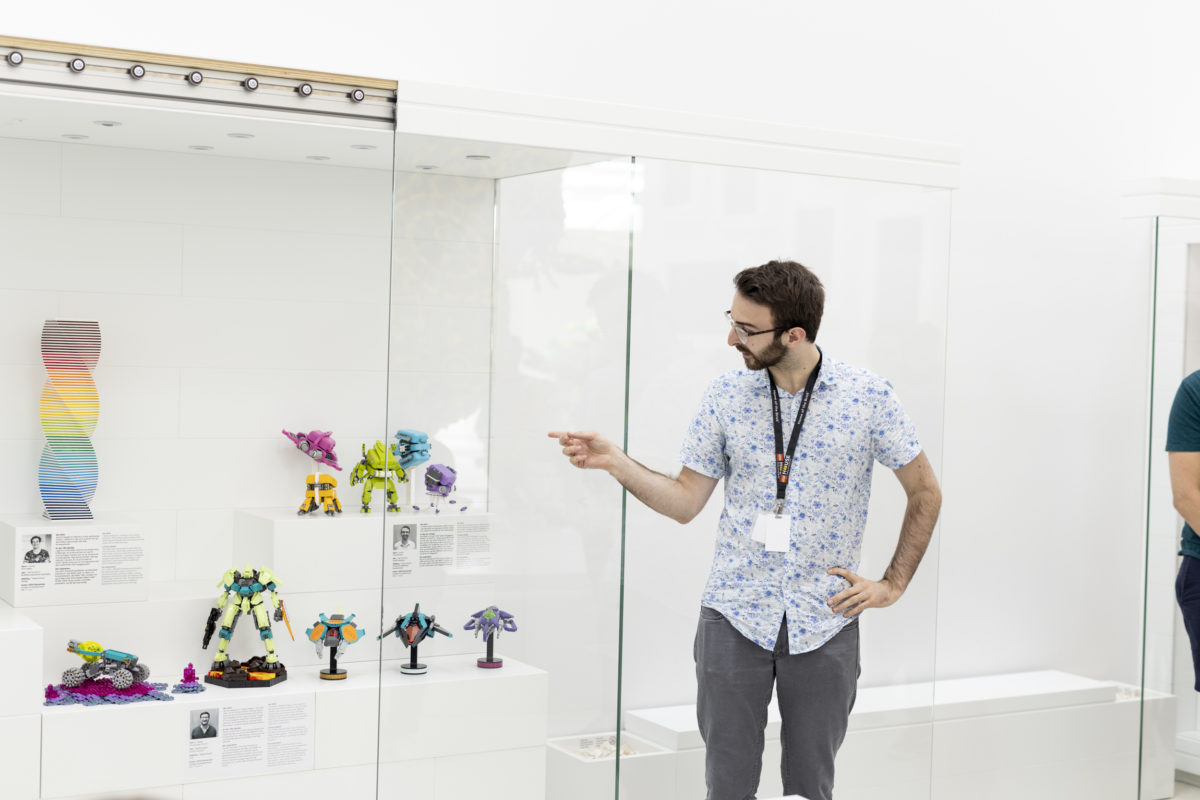 All the new builds within the LEGO House Masterpiece Gallery