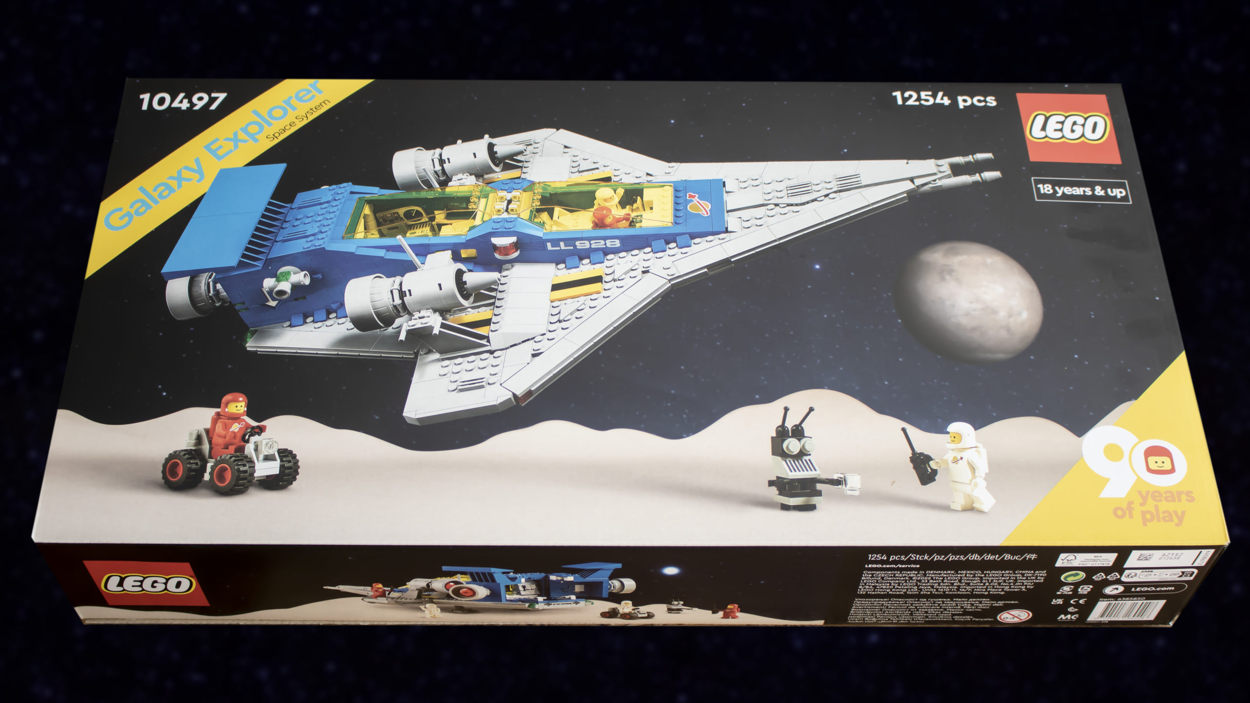 LEGO ICONS 10497 Galaxy Explorer 90th anniversary review