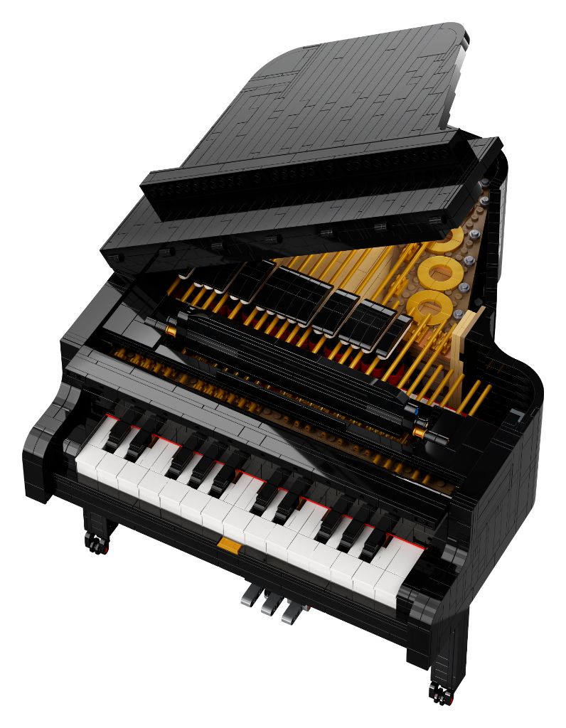 LEGO Ideas 21323 Grand Piano officially unveiled