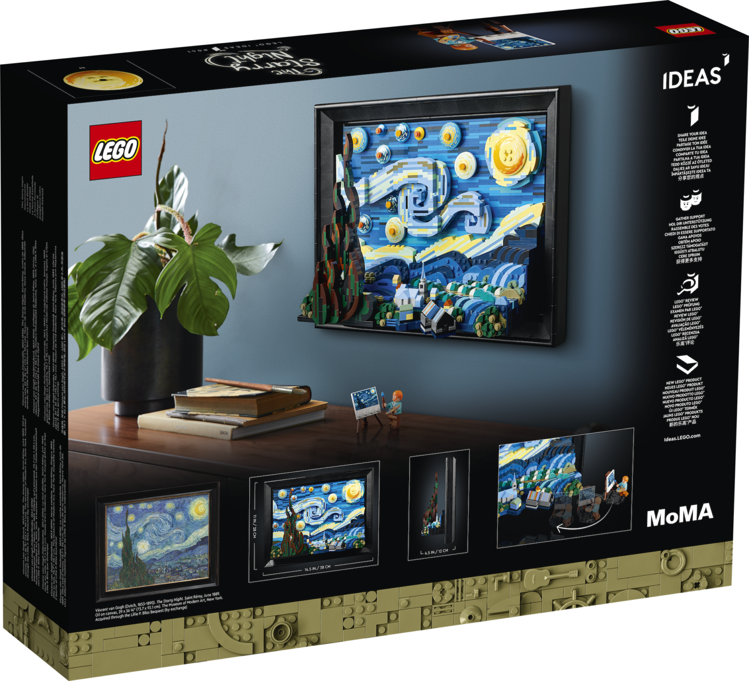 LEGO Ideas 21333 De Starry Night-set officieel onthuld